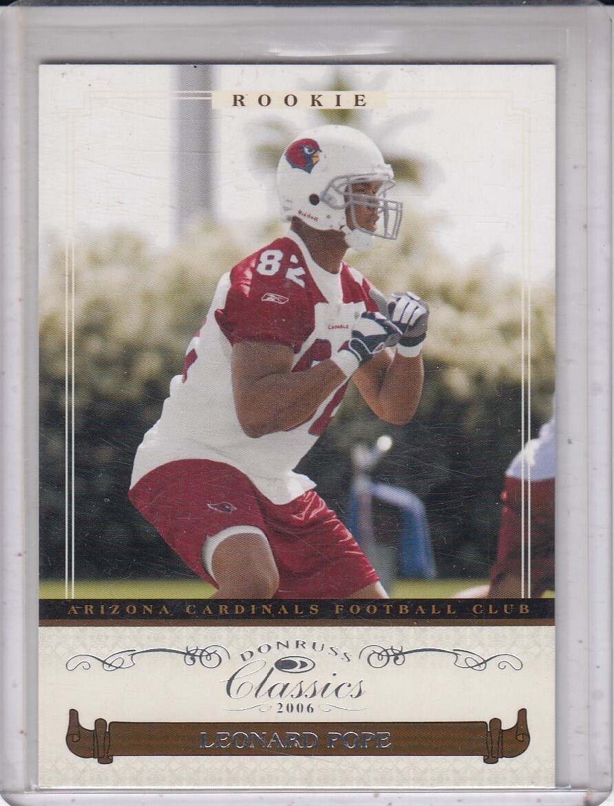 LEONARD POPE 2006 Donruss Classics #128 RC 466/1499 Cardinals | eBay