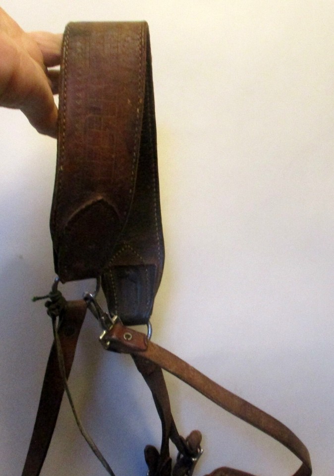 Vtg FISHING Woven CREEL LEATHER Handle DETAIL Fishing Knife | eBay