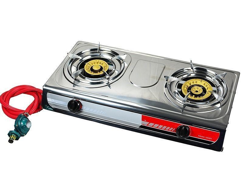 Doomsday Emergency Portable Propane Gas Stove DUAL Double Burner ...