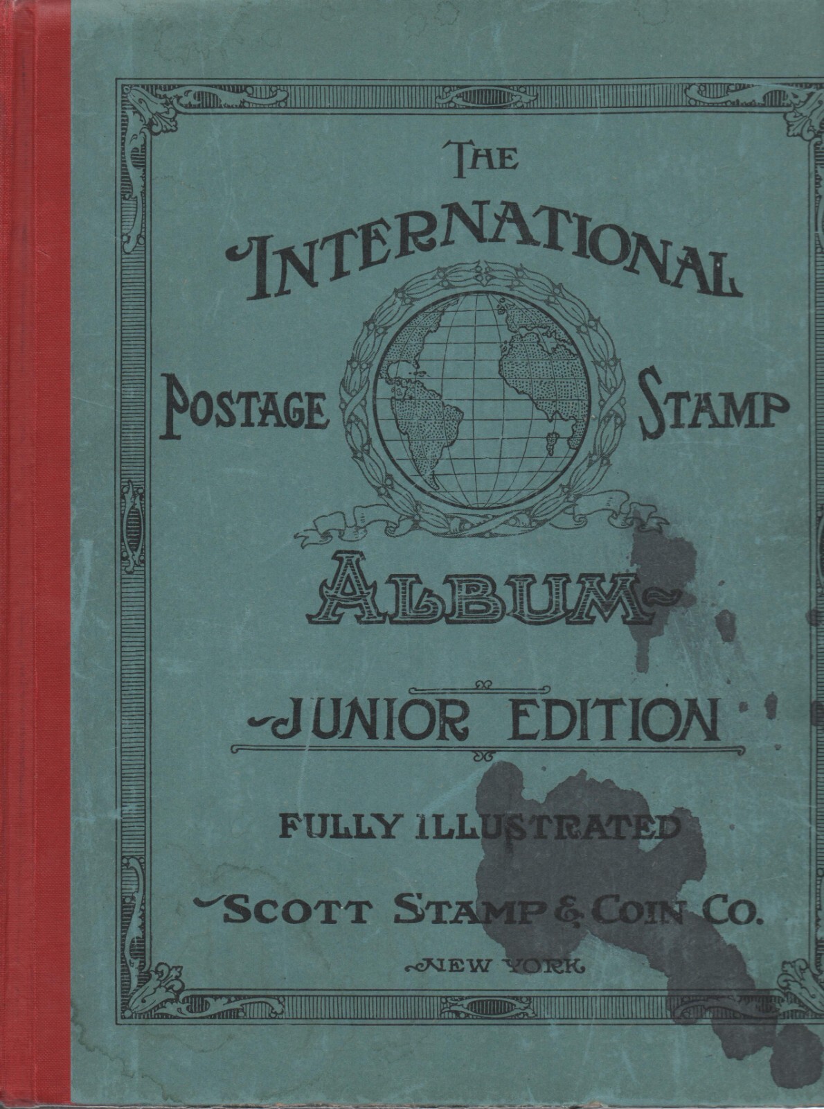 Vtg The International Postage Stamp Album Scott Stamp & Coin Co. New ...