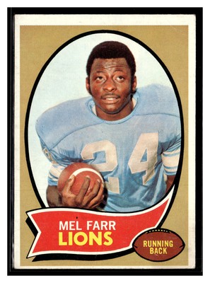 1970 Topps #52 Mel Farr | eBay
