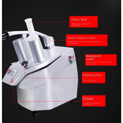 Commercial Electric Lemon Slicer Multifunctional Vegetable Cutter ...