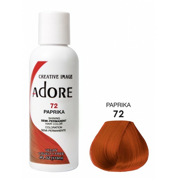 2X Adore Semi Permanent Hair Colour / Hair Dye Alcohol Free 118ml UK ...