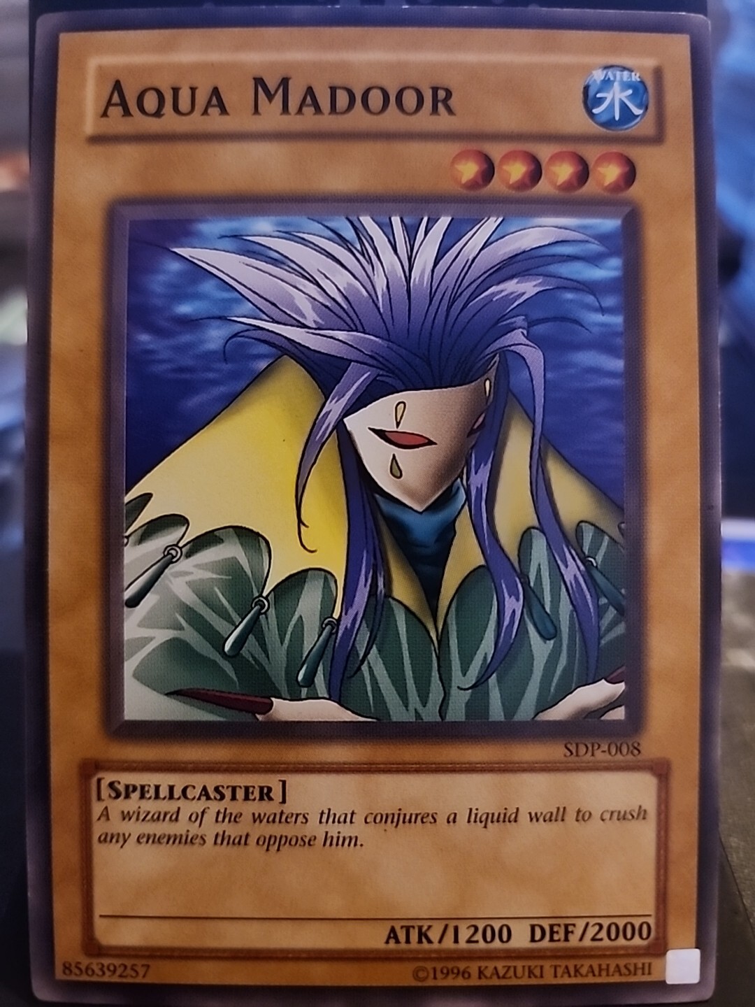 Aqua Madoor - Yugioh Water Monster - Vintage | eBay