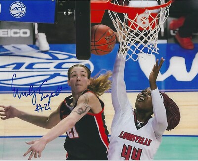 EMILY ENGSTLER Signed 8 x 10 Photo WNBA Basketball INDIANA FEVER ...
