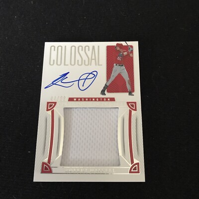 2023 National Treasures Robert Hassell Colossal Jersey Auto Autograph ...