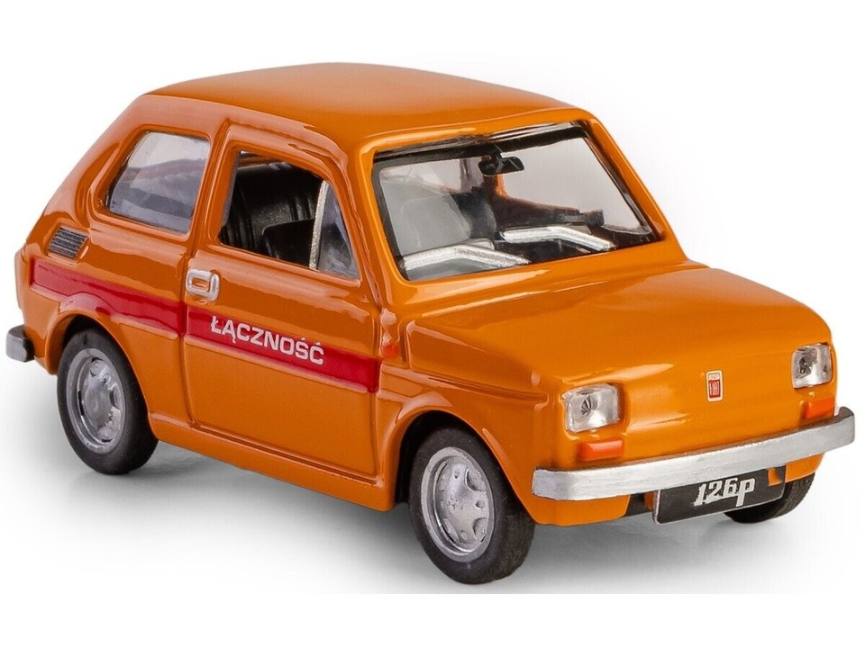 Fiat 126p "Maluch" Telephone Emergency Polish Car Model Diecast 1:43 ...