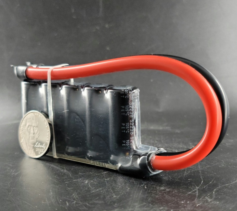 ATOMIC Linear RC Cap Pack /ESC Pack / 3-6S / 12,000uF Minimum / 25V ...