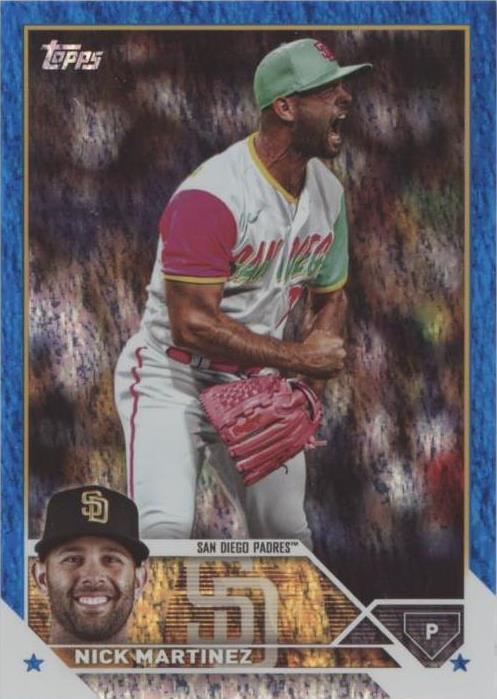 2023 Topps Update Series - Nick Martinez #US10 Blue Foil /999 for sale ...