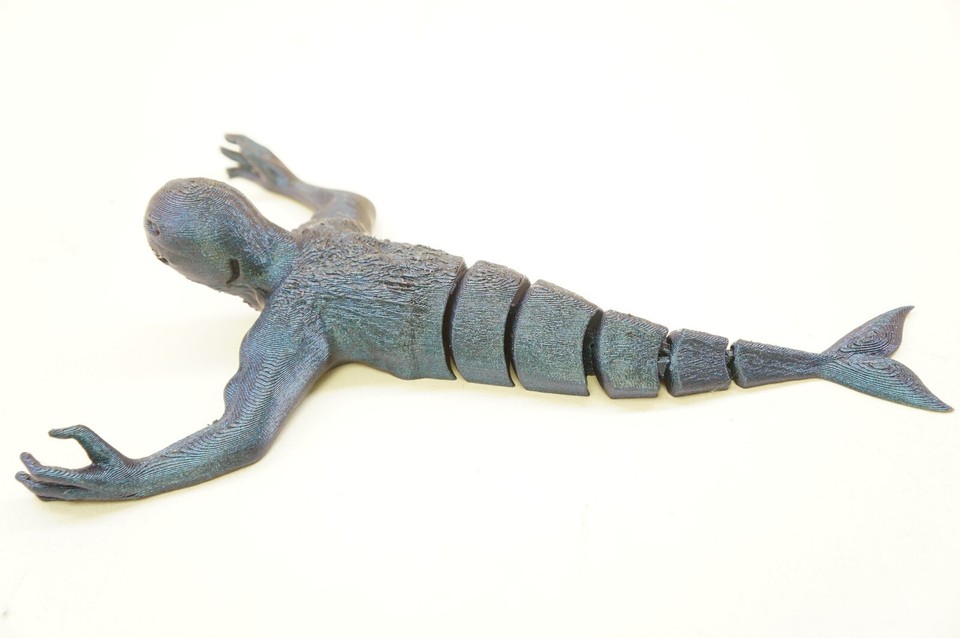 Bloop Vs El Gran Maja Sea Creature NINGEN, NINJEN - 3D fidget toys ...