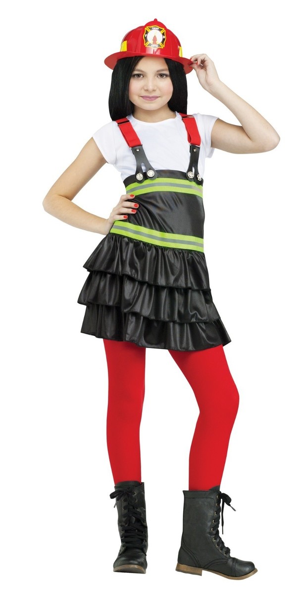 Fireman Costume Girls Firefighter Costume Kids Fireman Costume Boys