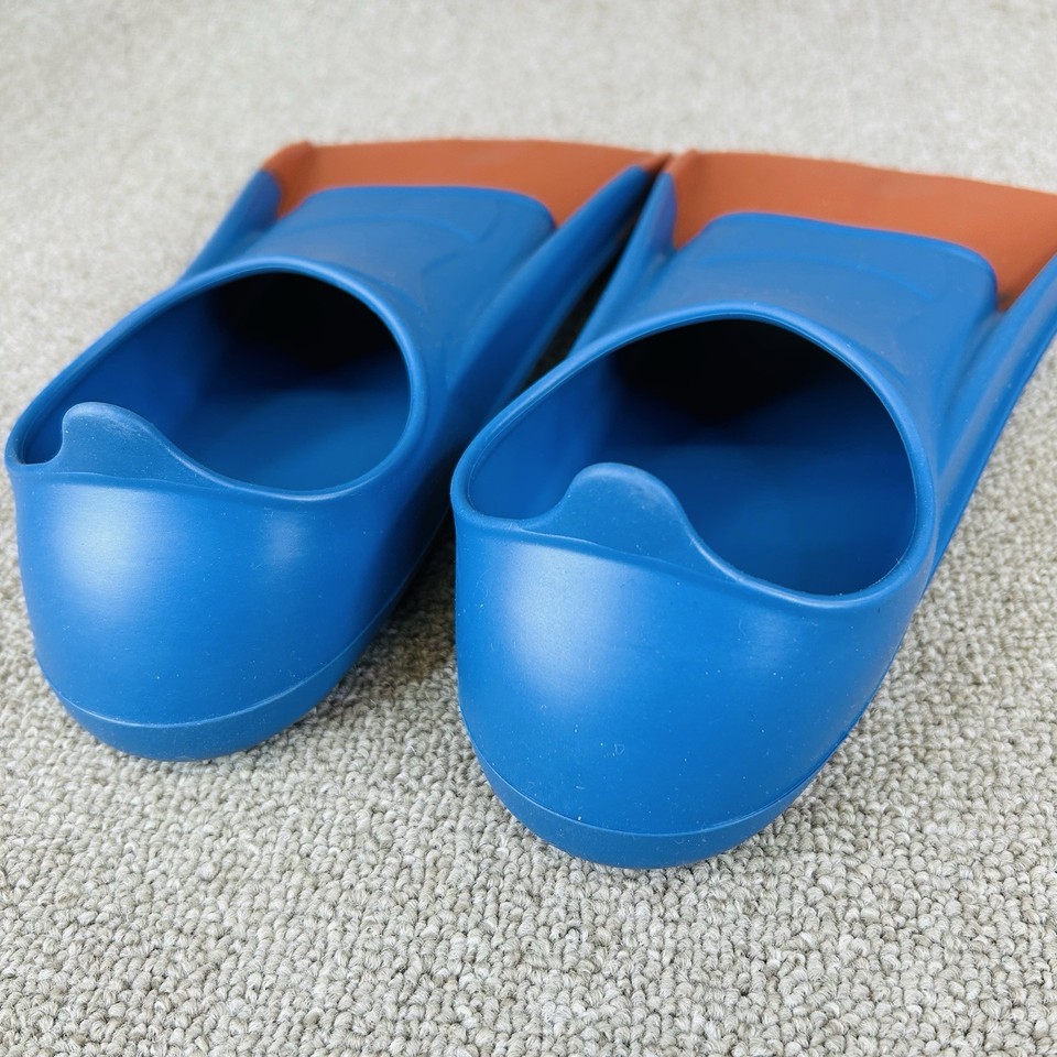Kids Swimming Fins Swim Flippers Size Medium 36-38 Open Toe Flexible ...