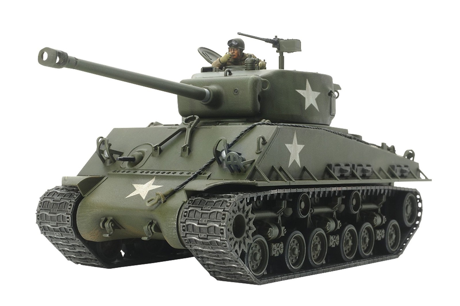 Tamiya 32595 1/48 US Medium Tank M4A3E8 Sherman Plastic Model Kit ...