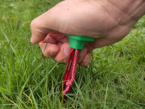 Ultralight Tent Peg Stakes Pusher & Cleaner Y-beam MSR Groundhog ...