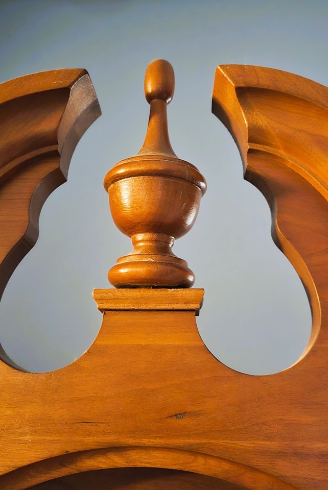 EMPEROR Grandfather CLOCK Wood CROWN | eBay