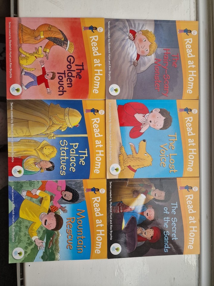 21 Oxford Reading Tree Read-At-Home Children's Book Bundle Biff and ...