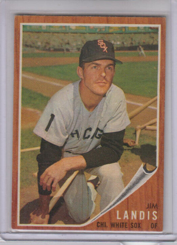1962 Topps Baseball #540 Jim Landis WHITE SOX NM HIGH # SP | eBay