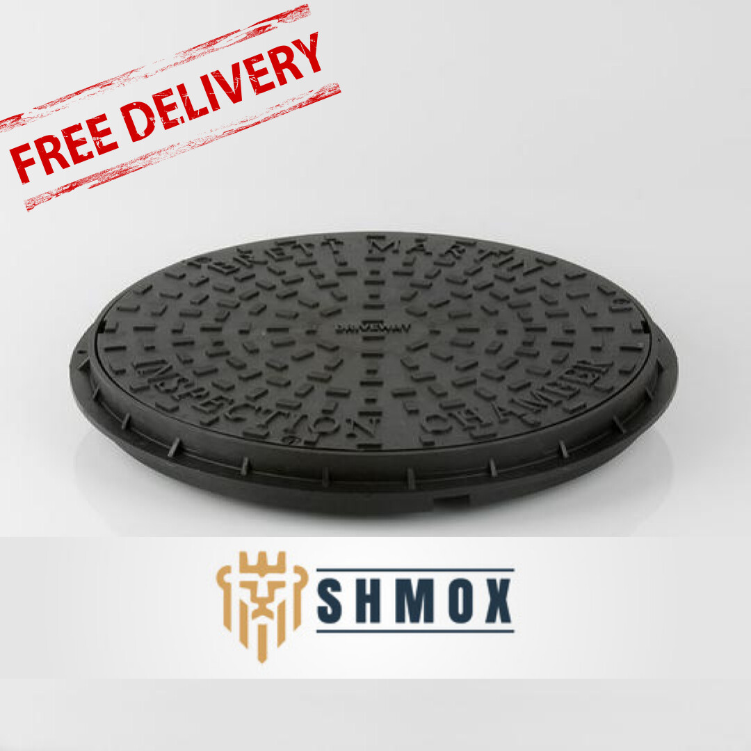 british drain Inspection Chamber Manhole Round Plastic Cover & Frame ...