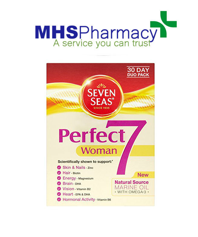 Seven+Seas+Perfect7+Woman+Plus+Multivitamins+-+60+Capsules for sale ...