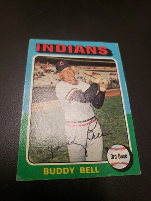 1975 Topps #38 Buddy Bell Cleveland Indians | eBay