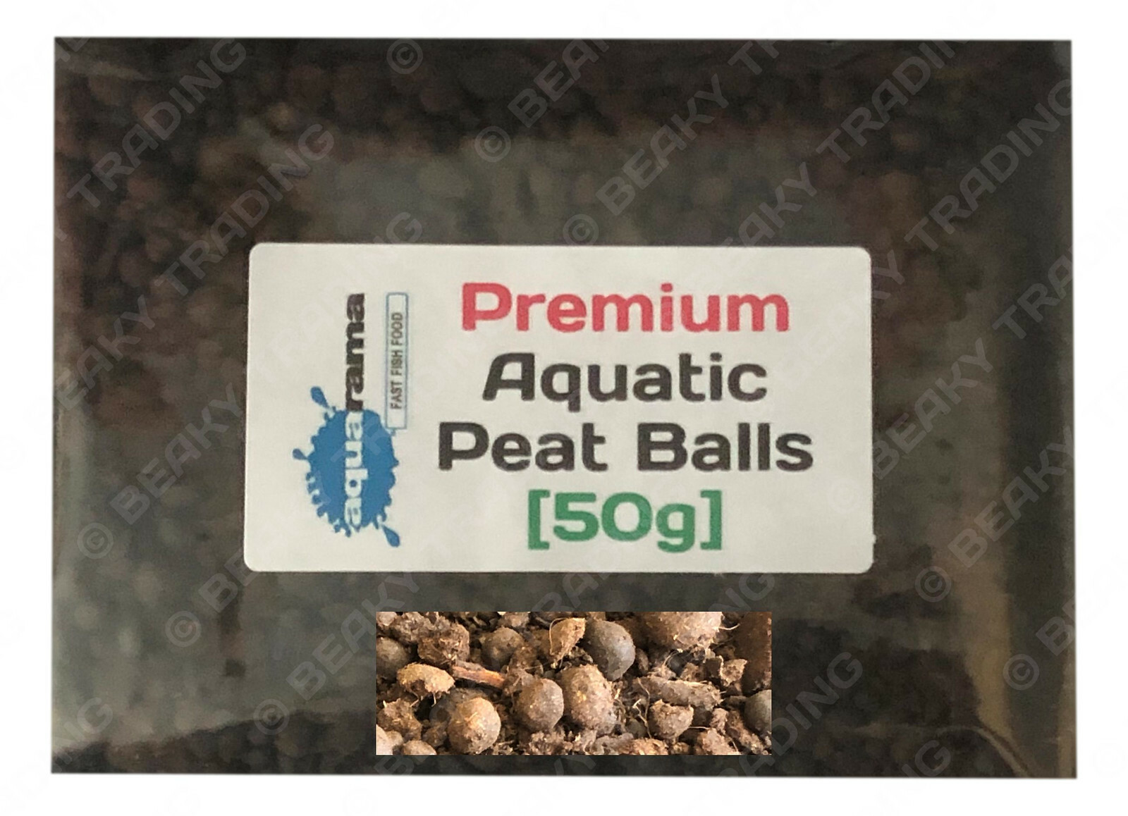 Peat Balls (Granules) | Aquarium | for Lower PH Blackwater Discus etc | [50g] | eBay UK