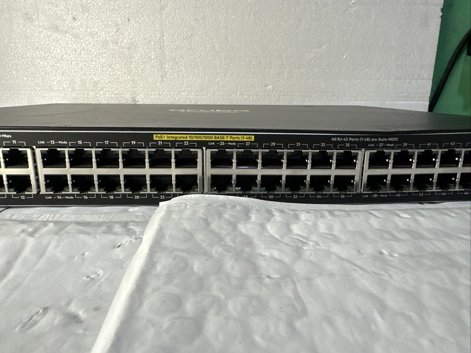 ARUBA J9772A 2530-48G PoE+ 48 PORT ETHERNET SWITCH EARS J9772A | eBay
