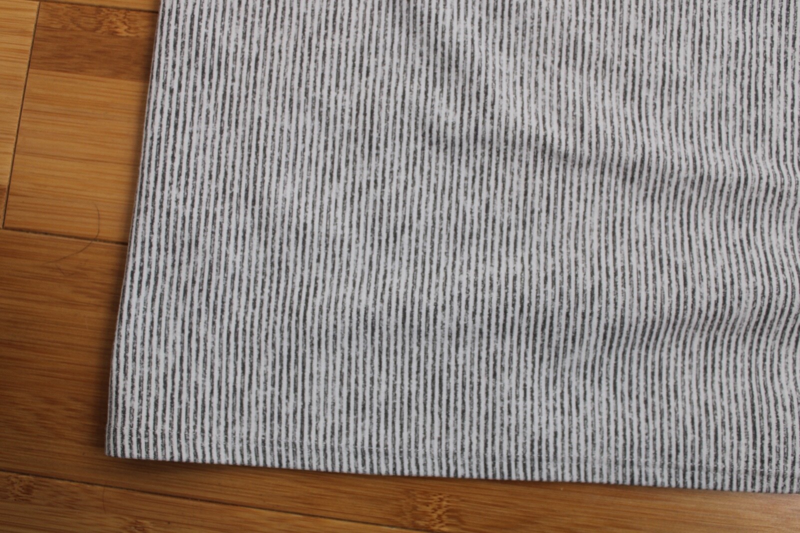 Lululemon Gray Stripe Vinyasa Snap Infinity Scarf - Gem