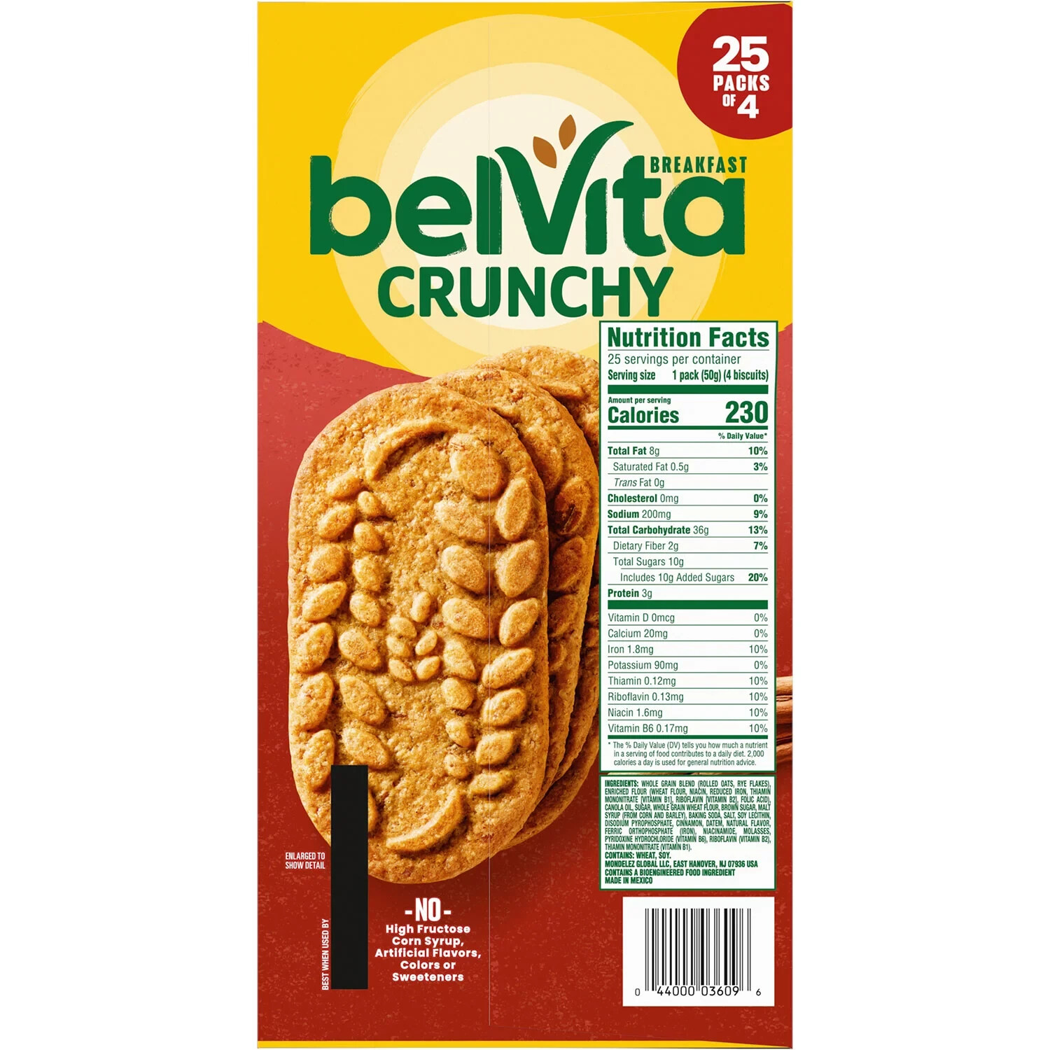 belVita Cinnamon Brown Sugar Breakfast Biscuits (25 pk.) Great Price ...