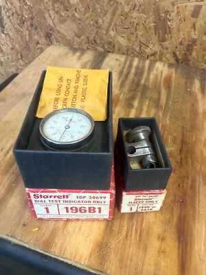 Starrett 196B1 and 196k set | eBay