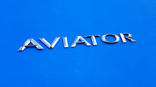 03 04 05 06 LINCOLN AVIATOR SIDE REAR EMBLEM LOGO BADGE SYMBOL SIGN ...