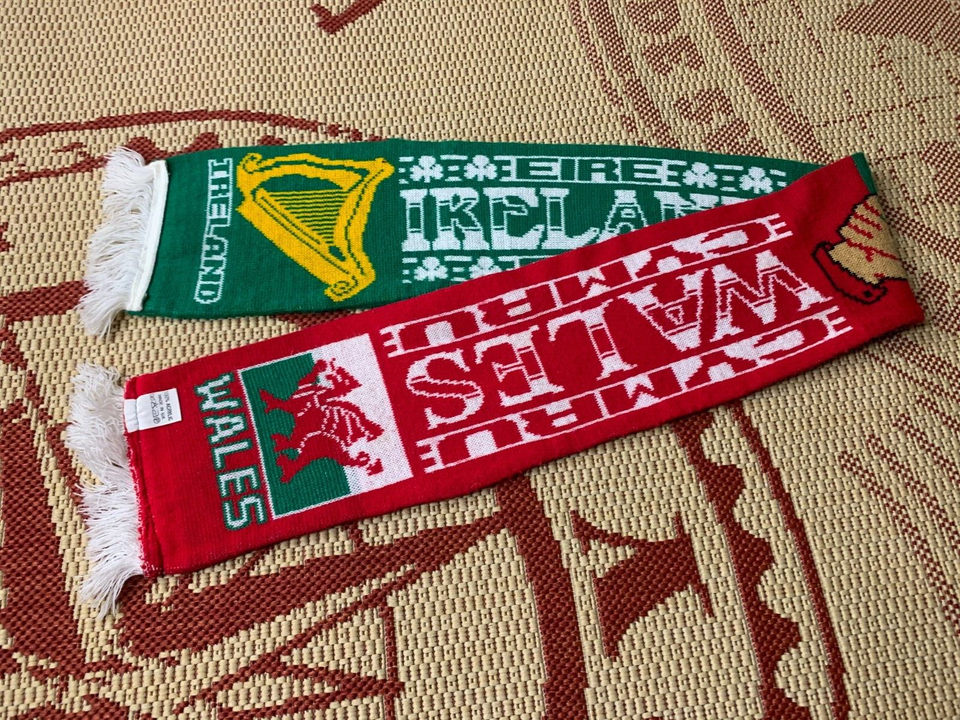 WALES VS IRELAND rugby SCARF OFFICIAL LICENSED PRODUCT ONE SIZE | eBay
