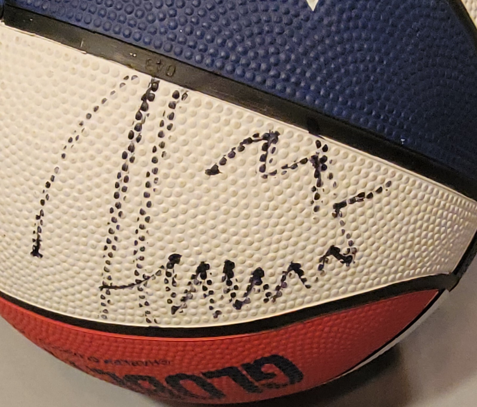 Autographed Harlem Globetrotters Basketball Hammer Cheese Slick Jet ...