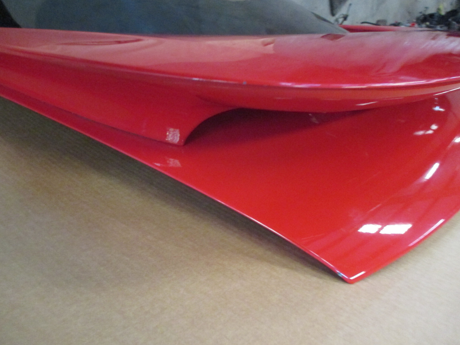 93-02 Trans Am Coupe Rear Hatch Deck Trunk Lid High Rise Spoiler Red ...