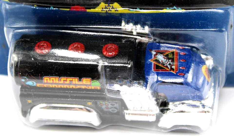 Hot Wheels Pop Culture Atari Fast Gassin blue/black RR's | eBay