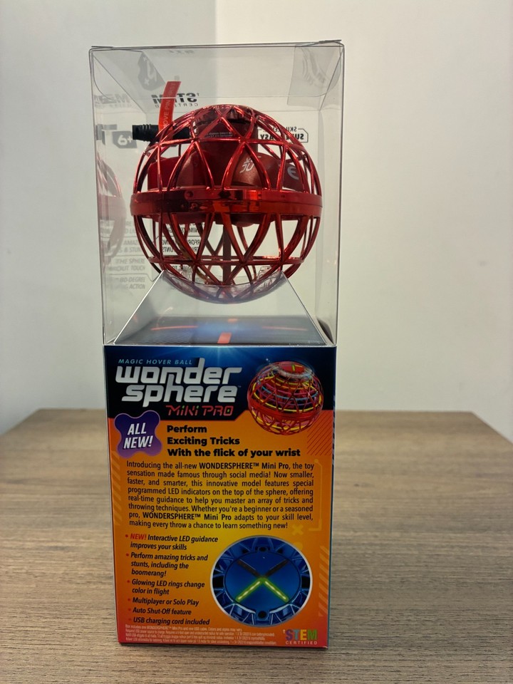 Wonder Sphere Mini Pro Magic Hover Ball | LED Flying Orb Toy | Hand ...