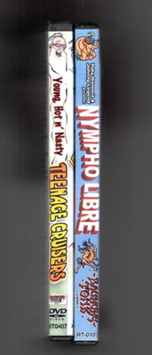 DVD LOT Johnny Legend presents: NYMPHO LIBRE & TEENAGE CRUISERS Signed ...