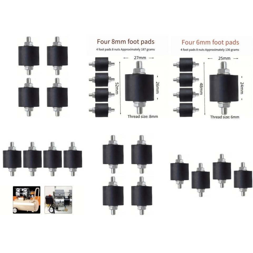 Anti-Vibration Mounts Easy Installation Lateral Force Stability Quick ...