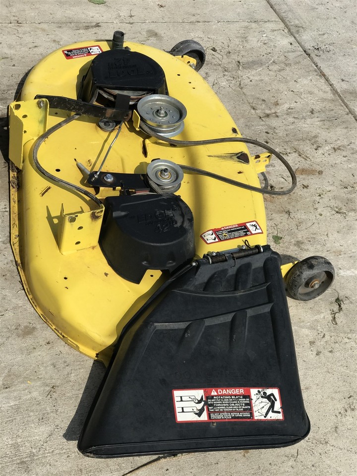 John Deere 42” MOWER DECK 125 135 LA100 LA105 LA115 LA125 D100 D110 ...