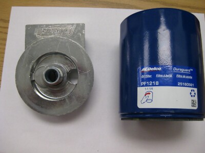 ACDelco Engine Oil Filter, PF1218 With Single Remote Oil Filter Bracket ...