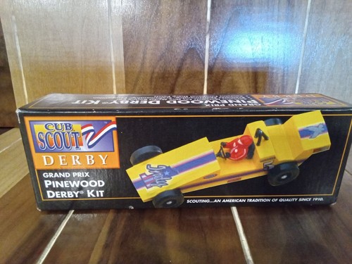 Vintage Cub Scouts of America Official Pinewood Derby Car Kit 1996 | eBay