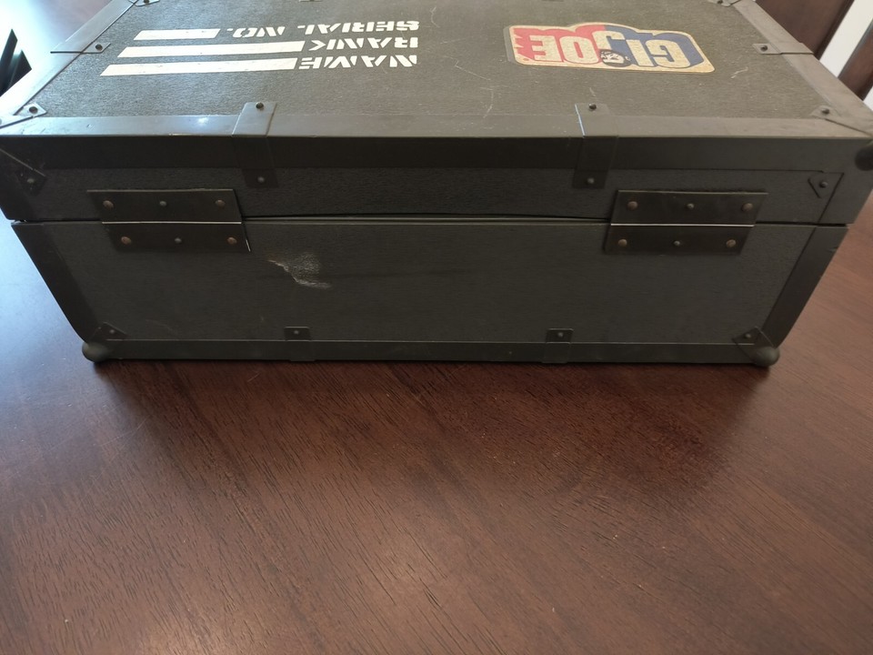 1975 Army Green GI Joe Plastic Footlocker Storage Box w/ Accessories | eBay