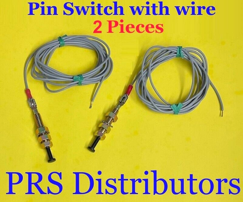 2 Pieces Car Alarm Universal Hood Trunk Door Adjustable Pin Switch with ...