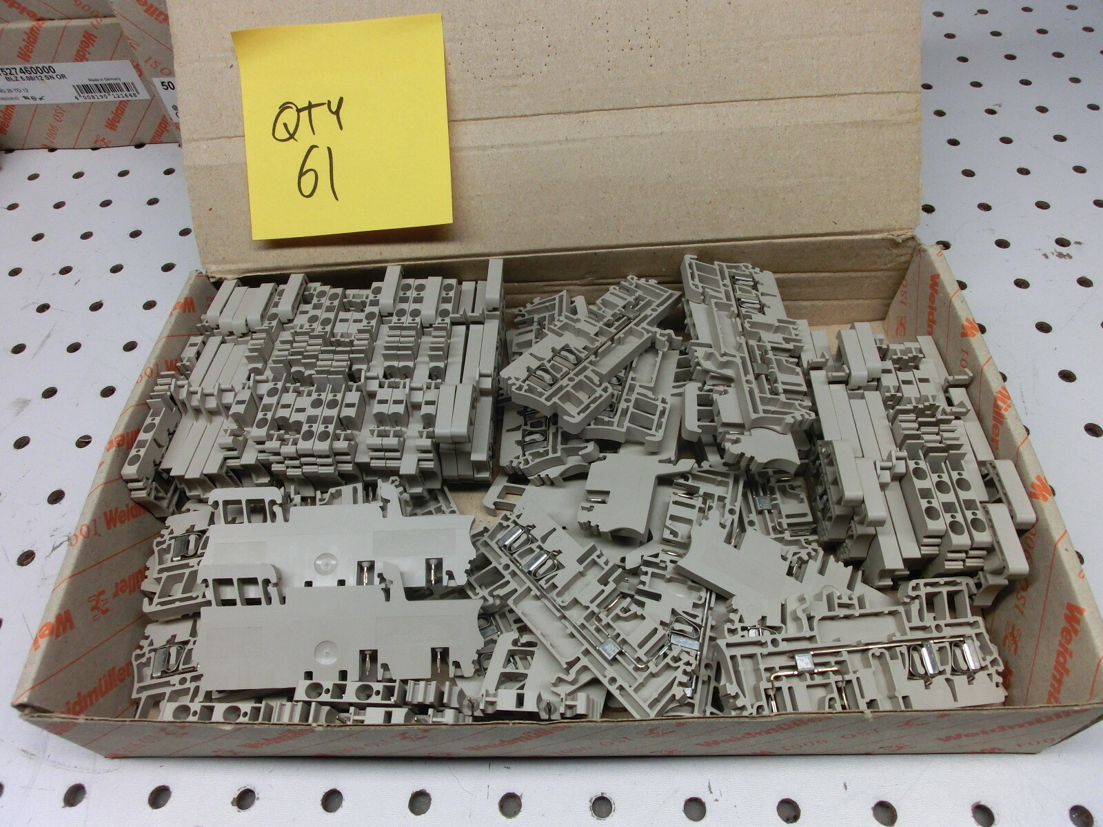 Weidmuller 1697610000 Spring Clamp Terminal Blocks (BOX OF 61) ZKSD 2.5 ...