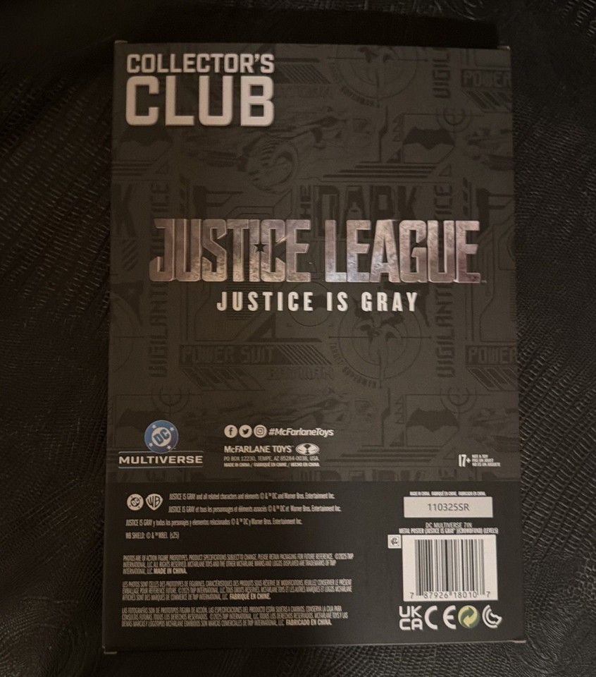 McFarlane Toys BVS Justice League Movie Batmobile Drawing Broad Level 5 ...