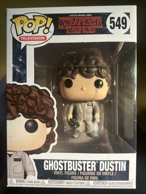 Funko Pop! Vinyl: Stranger Things-Dustin Henderson(Ghostbusters)#549 W ...