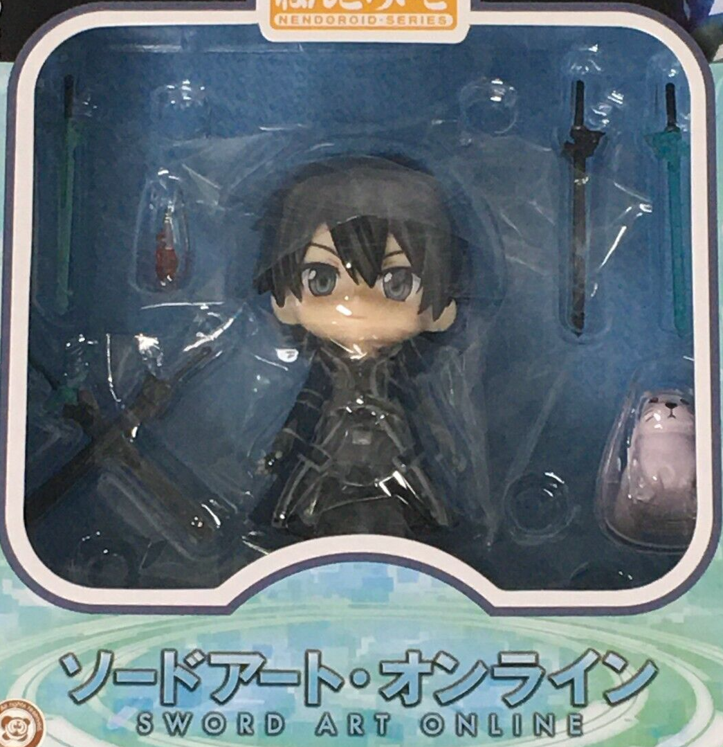 Kirito Nendoroid 295 SAO Sword Art Online Action Figure Good Smile From ...