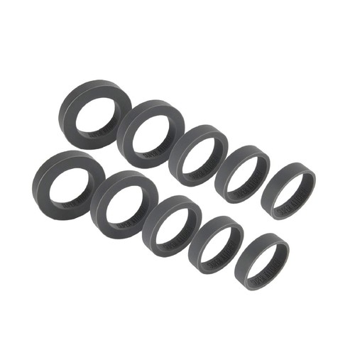 Silicone Guide Rings For Rolling Pin 10 Piece Set Silicon Thickness ...