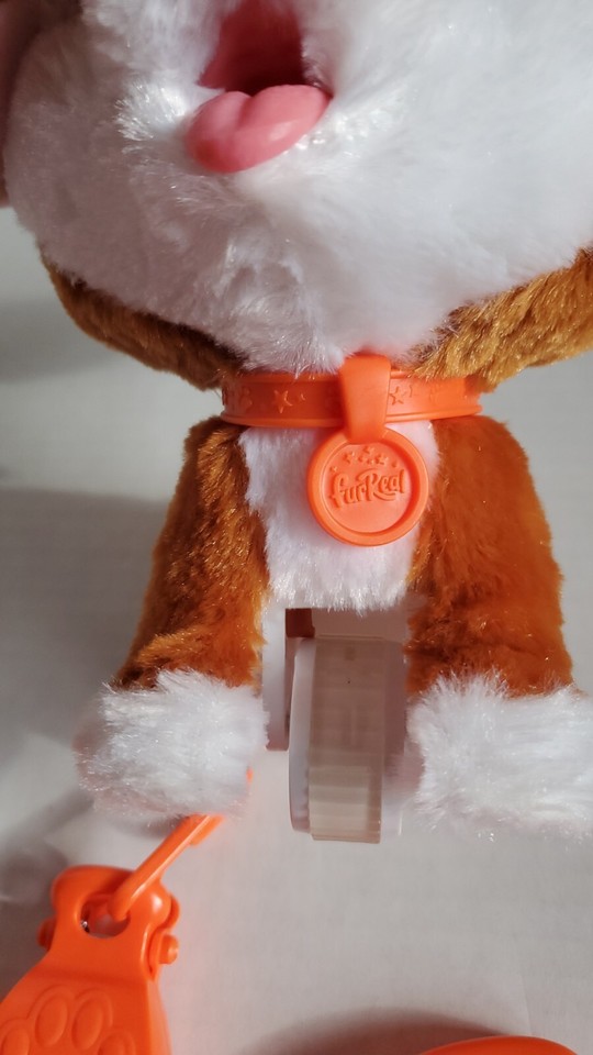 furReal Pets Poopalots Big Wags Puppy Dog Toy w Leash & Food Walks Eats ...