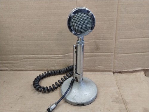VINTAGE ASTASTIC D-104 MICROPHONE WITH T-UG8 STAND - TESTED WORKS | eBay