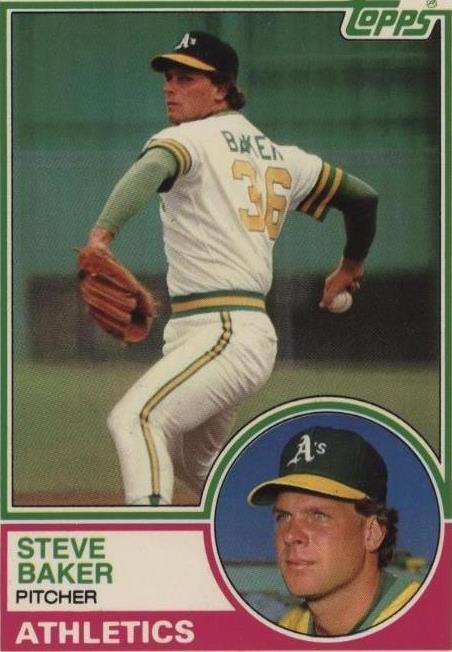 1983 Topps Traded - Steve Baker #6T 1 Star Back (RC) for sale online | eBay
